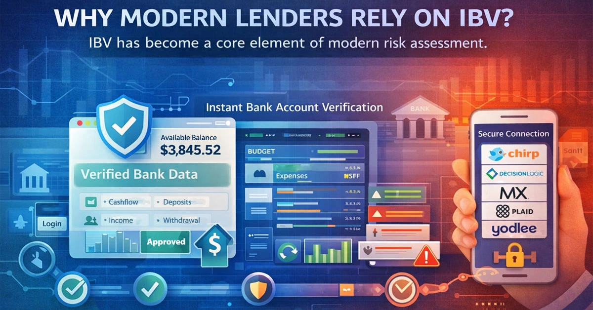 What Is Instant Bank Verification (IBV) & Why Do Modern Lenders Depend ...